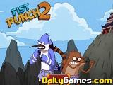 Regular show fist punch 2 - Dailygames.com