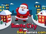 Santa city run - Dailygames.com