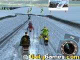 Snowmobile racing 3d - Dailygames.com